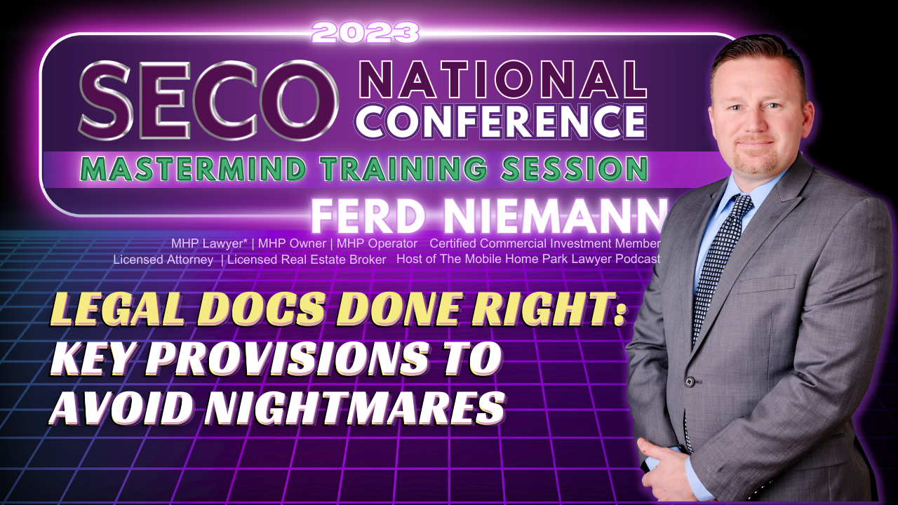 Join Ferd at SECO National MHP Conference 2023 | REGISTER TODAY